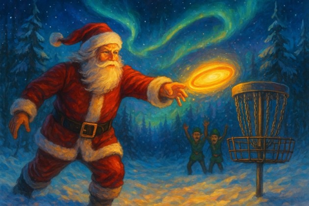 Julekalender Frisbeegolf | Dalen dekk